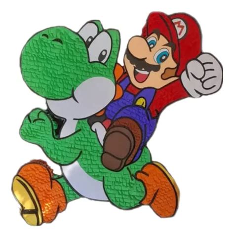 Piñata Mario Bros Y Yoshi Meses Sin Interés