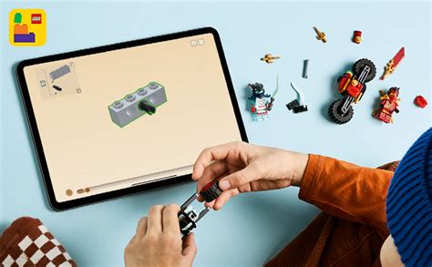 LEGO NINJAGO Kais Motorcycle Speed Race Set 2 Ninja Motorbike Toys With Spinning Wheels Plus