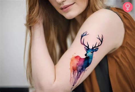 Deer Tattoo Meaning 8 Elegant Designs And Symbolism