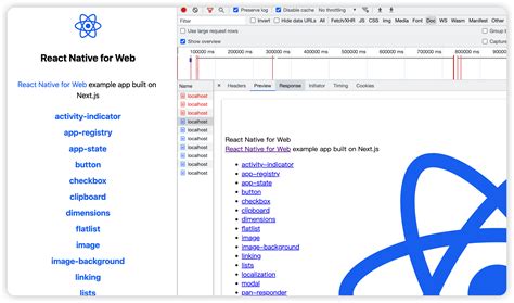Example Pages Dont Have Styles In Html After Nextjs Ssr · Issue 2309 · Necolasreact Native Web