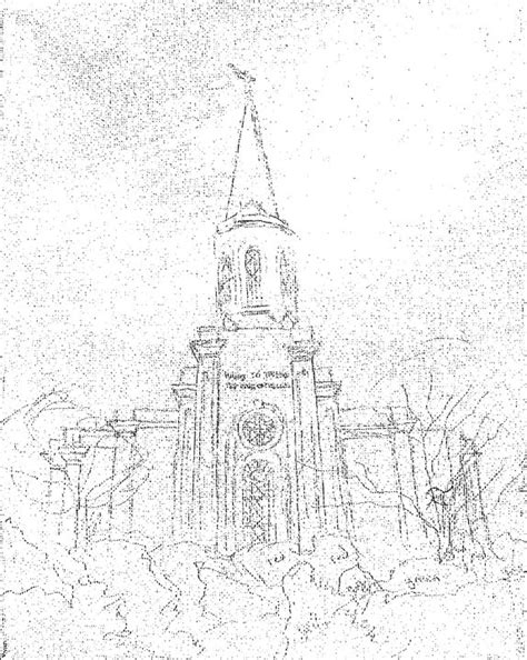 Lds Temple Drawing At Getdrawings Free Download