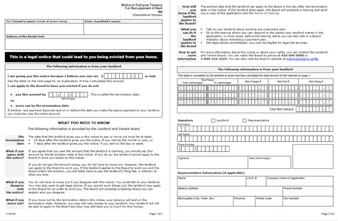 N4 Form Ltb Ontario Easy Guide On How To Serve An N4 Form