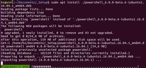 Erste Schritte Mit Der PowerShell Core Unter Ubuntu Linux Heise Online