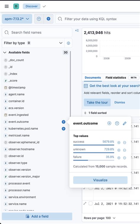 Unifiedfieldlist Fix Calculation Based On Doc Count For Nested Terms Aggs · Issue 144625