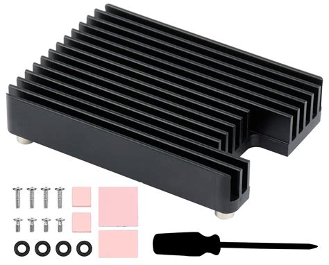 Buy Aluminum Heatsink For Raspberry Pi Compute Module 4 With Antenna