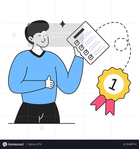 Exam Result Animated Illustration Download In Json Lottie Or Mp4 Format