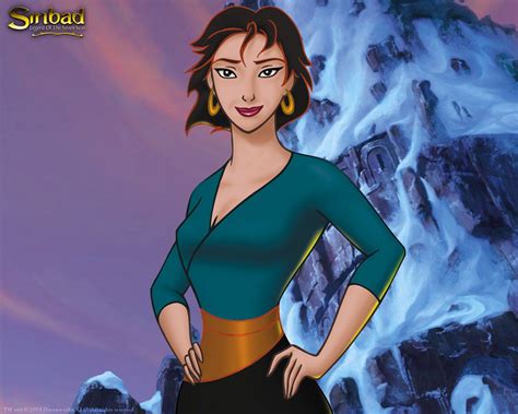 Princess Marina Sinbad Legend Of The Seven Seas Movie Wallpaper