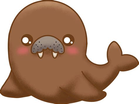 Cute Walrus Illustration 27163268 Vector Art At Vecteezy