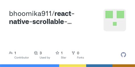 github bhoomika911 react native scrollable datetime picker