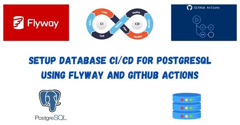 Setup Database Cicd For Postgresql Using Flyway And Github Actions R