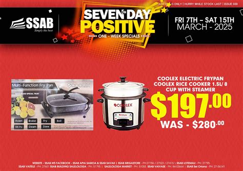 Ssab Cook Smarter With Coolex 🍳🍚 The Electric Frying Pan Makes