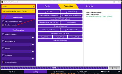 tfm tool pro mtk v1 3 10 release vivo exclusive update flash pin frp