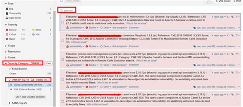 Jenkins Cant See Cves Vulnerabilities On Sonar Ui Under Projectissues Used To See Them In