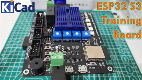 Esp32 S3 Training Board Entrenador Kicad Youtube