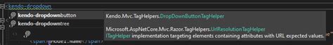 Missing Tag Helpers From Intellisense Dropdown In Aspnet Core Razor Editor · Issue 7923