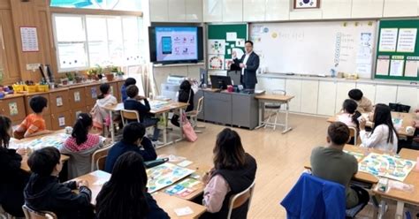 롯데손보 제주서 1사1교 금융교육 진행