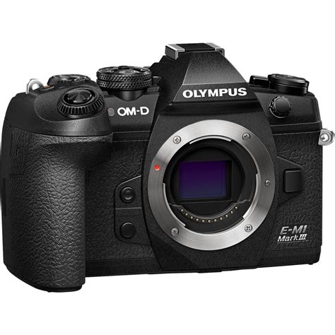 Olympus OM-D E-M1 Mark III 20.4 Megapixel Mirrorless Camera Body Only ...