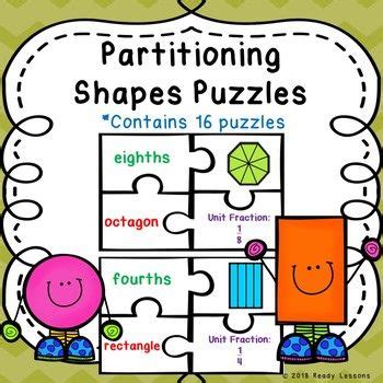 Unit Fraction Dividing Partitioning Shape Into Equal Part Of A Whole