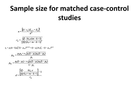 Samplesizecalculations 1801190731542 Ppt Physics Science