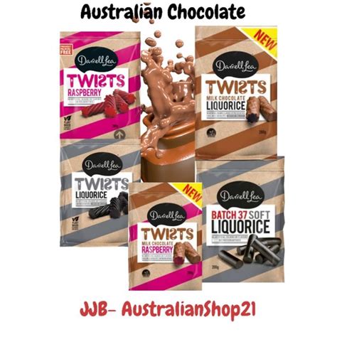 Darrell Lea Twists Chocolate 280g Made In Australia Shopee Philippines