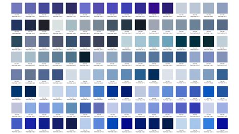 Pantone Blue Chart Pantone Cmyk Color Chart Pdf