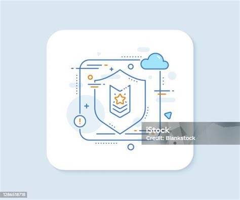 숄더 스트랩 별 라인 아이콘 스타 상 기호 최고의 순위 벡터 Championship에 대한 스톡 벡터 아트 및 기타 이미지