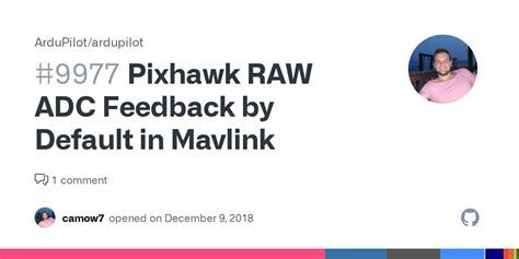 Pixhawk Raw Adc Feedback By Default In Mavlink · Issue 9977