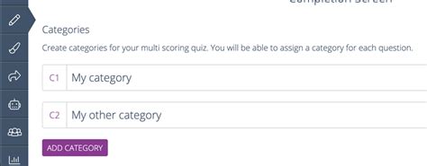 Create A Multi Scoring Quiz