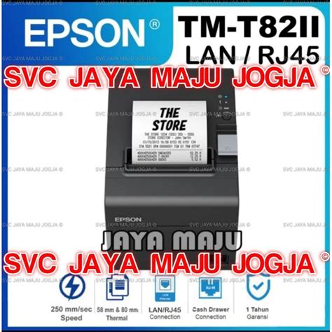 Jual Epson Tm T82 Ii 522 Lan Rj45 Speed 250 Mms Adaptor