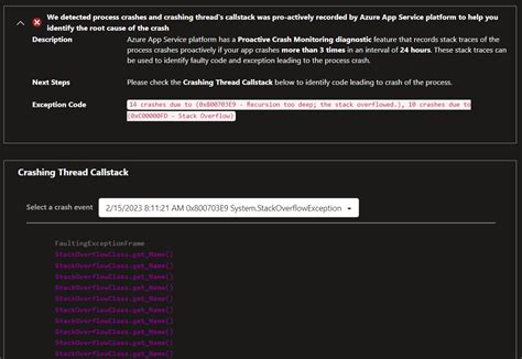 Proactive Crash Monitoring E Mail Notification Microsoft Qanda