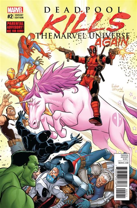 Deadpool Kills The Marvel Universe Again 2 B Punisher Comics