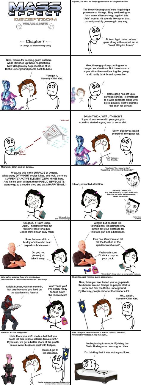 Mass Effect Deception Rage Comic Edition Chapter 07 Rmasseffect