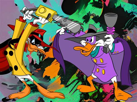 Negaduck Vs Darkwing Duck By Walogreen On Deviantart