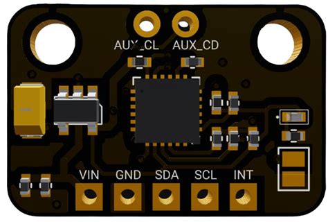 Schematic Symbol For MPU DOF Sensor Module Tri Axis