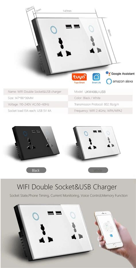 China Wifi Smart Wall Socket Suppliers Manufacturers Factory Zhechi Electric