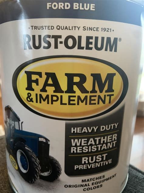 Rust Oleum Gal Black Specialty Farm Implement Paint Gloss At Tractor Supply Co