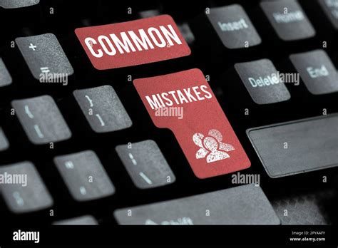 Conceptual Caption Common Mistakes Concept Meaning Actions That Are