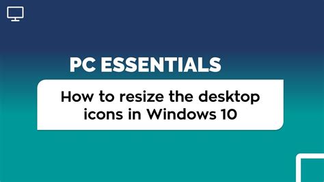 How To Resize The Desktop Icons In Windows How To Change Desktop Icon Size In Windows