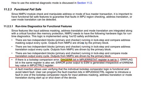 Tms570lc4357 Missing Description Of Nmpu Register Arm Based