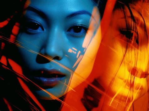 Free Photo Abstract Portrait With Light Effects