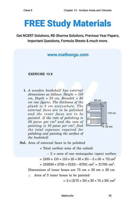 Ncert Solutions For Class 9 Maths Chapter 13 Exercise 139 Mathongo