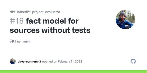 Fact Model For Sources Without Tests · Issue 18 · Dbt Labsdbt Project