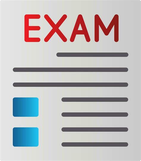 Exam Vector Icon Design 26072312 Vector Art At Vecteezy