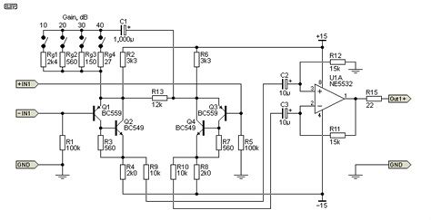 Audio Mic Splitter Circuit Diagram Wiring Diagram