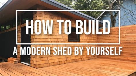 Diy Modern Shed Suite — Complete Step By Step Guide