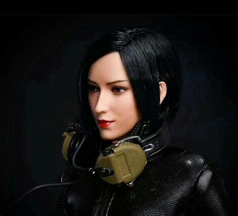 1：6 Biohazard Resident Evil 生化危機 Ada Wong 款 短髮 女頭雕 自組 Hottoys Phicen