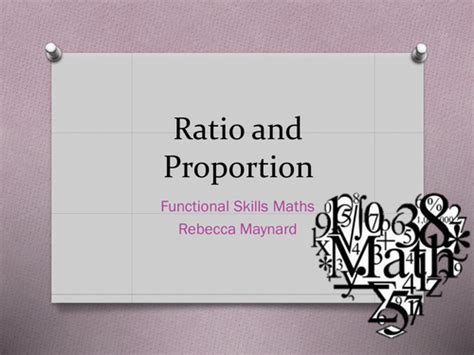 Functional Skills Project Cupcakes Ratio And Proportion Plus Real Life Maths Gcse Level By
