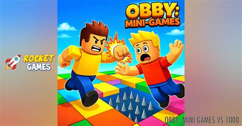 Obby Mini Games Vs 1000 🕹️ Play Now For Free Rocketgames