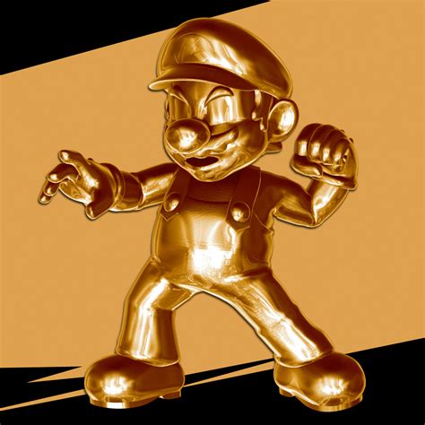 Gold Mario Mod For Super Smash Bros 3ds Ssb3ds Mods
