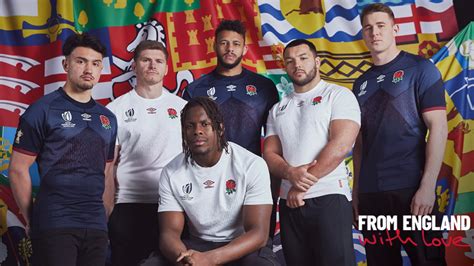 England Unveils Clean Kit For Their Rugby World Cup Campaign